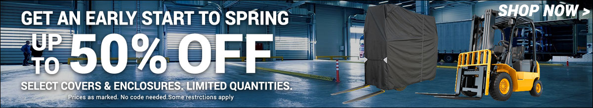 Discount Forklift Covers | Forklift Canopies | Forklift Enclosures
